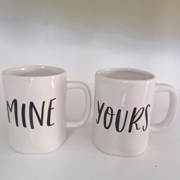Dining | Mine Yours Mug Set | Poshmark